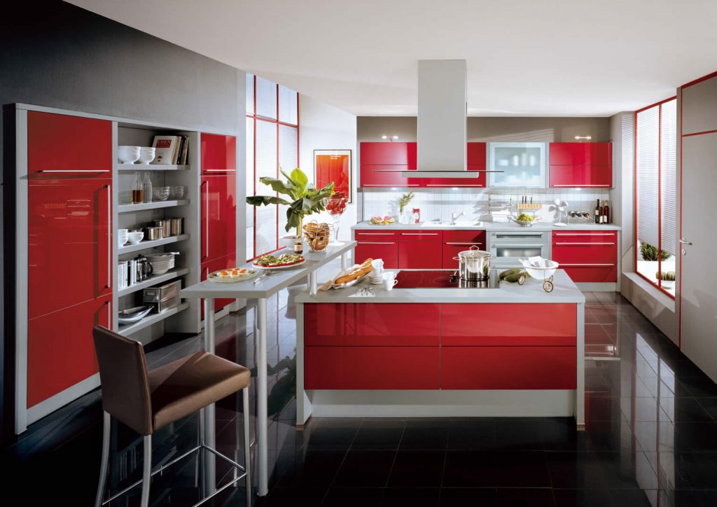 Xeno-Red-Ultra-High-Gloss-Kitchen-Design | Interior Design Center ...
